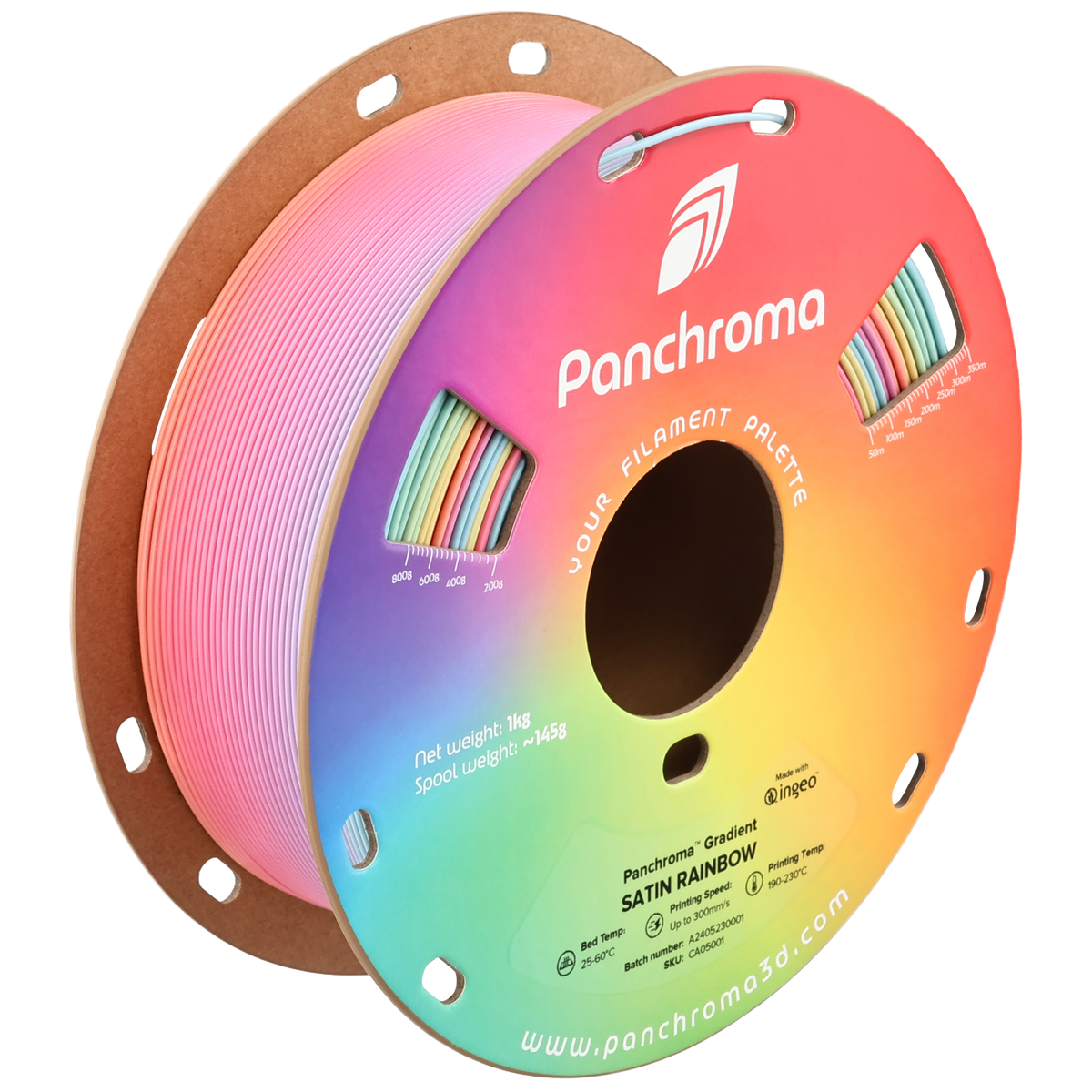 Panchroma™ Gradient Satin PLA – Polymaker