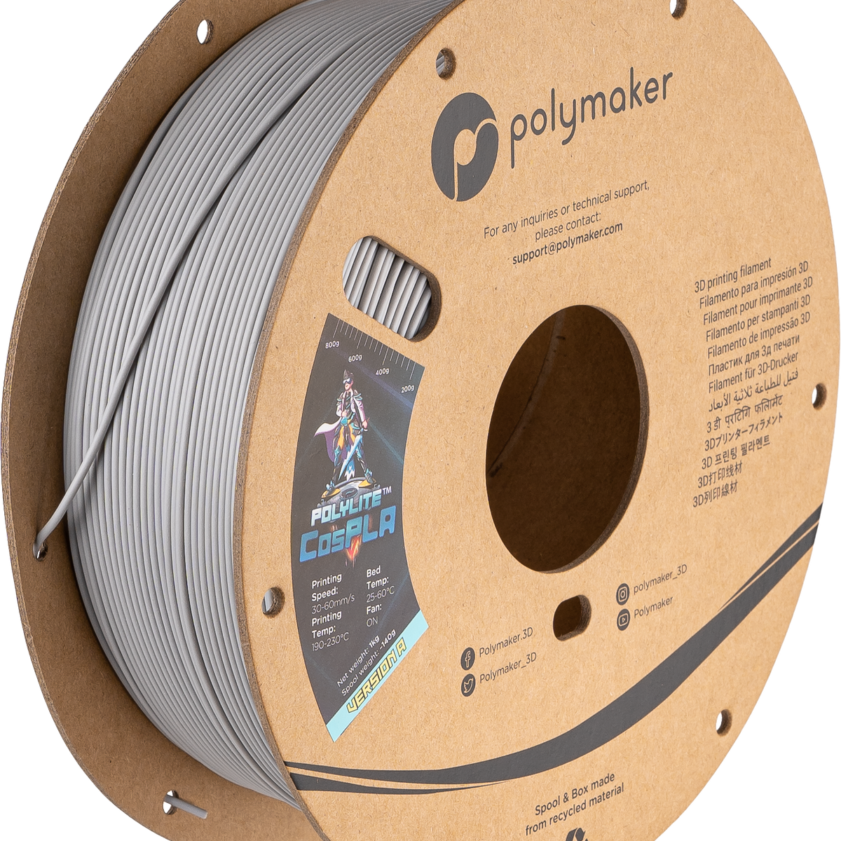 PolyLite™ CosPLA – Polymaker